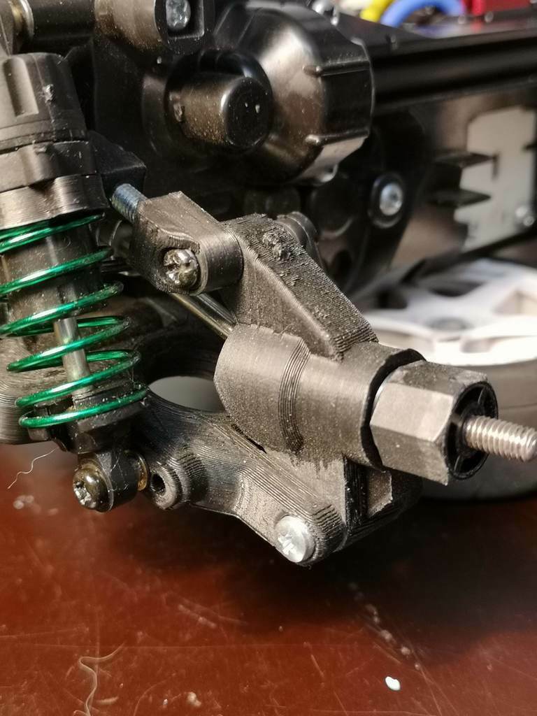 STL file Tamiya TL-01 alternative long arm set 💪 ・3D print design to ...