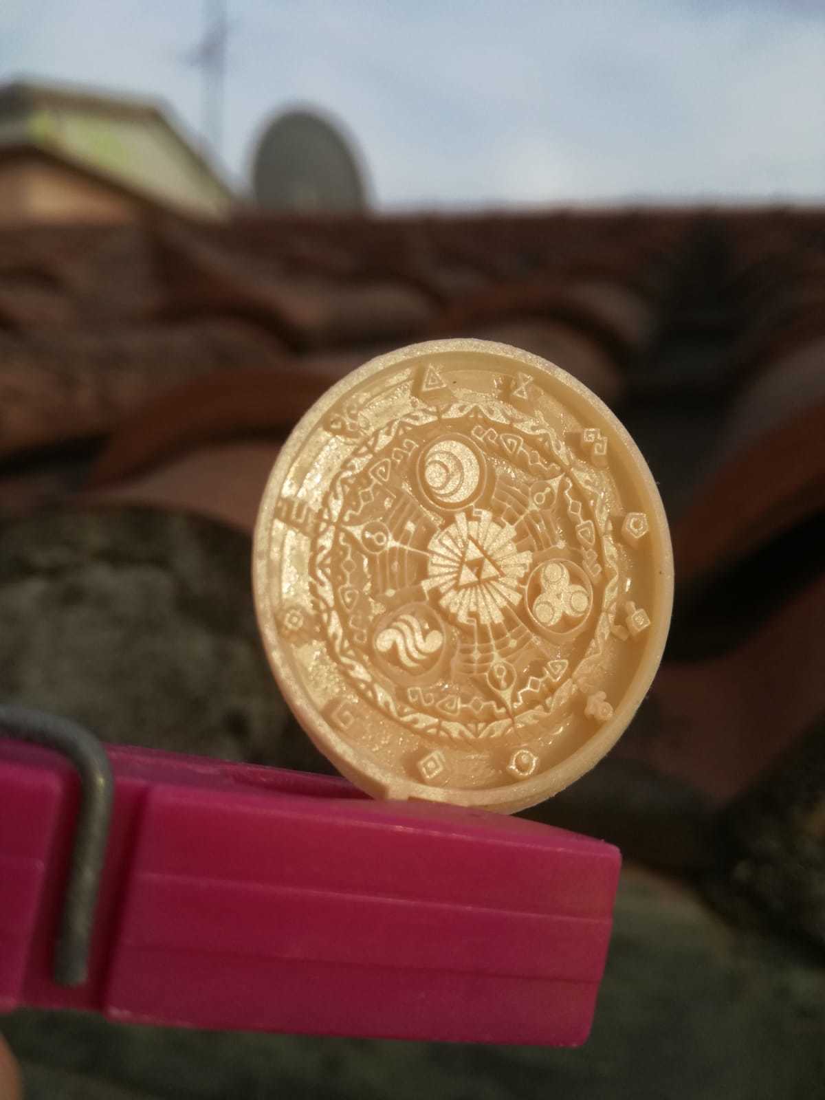 3D printed ZELDA key chain • made with elegoo mars PRO・Cults