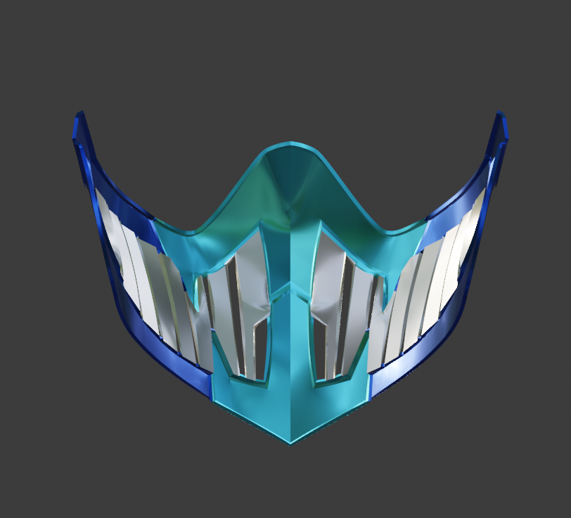 🪖 Frost mask from Mortal Kombat 11 - Fatal Frost・ 3D File for 3D ...