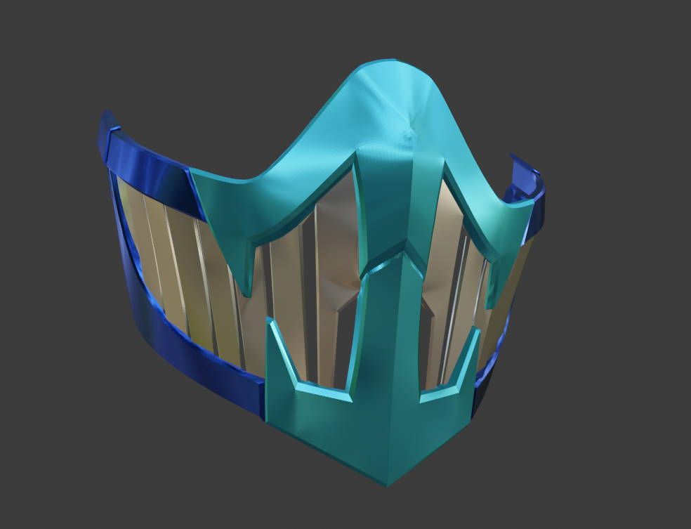 🪖 Frost mask from Mortal Kombat 11 - Fatal Frost・ 3D File for 3D ...