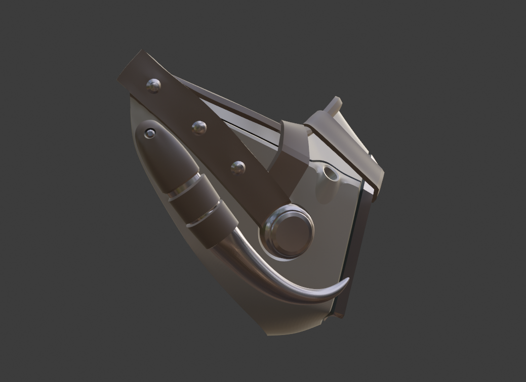 3D file Kabal mask from Mortal Kombat 11 - Kano secret weapon 🔫 ・3D ...