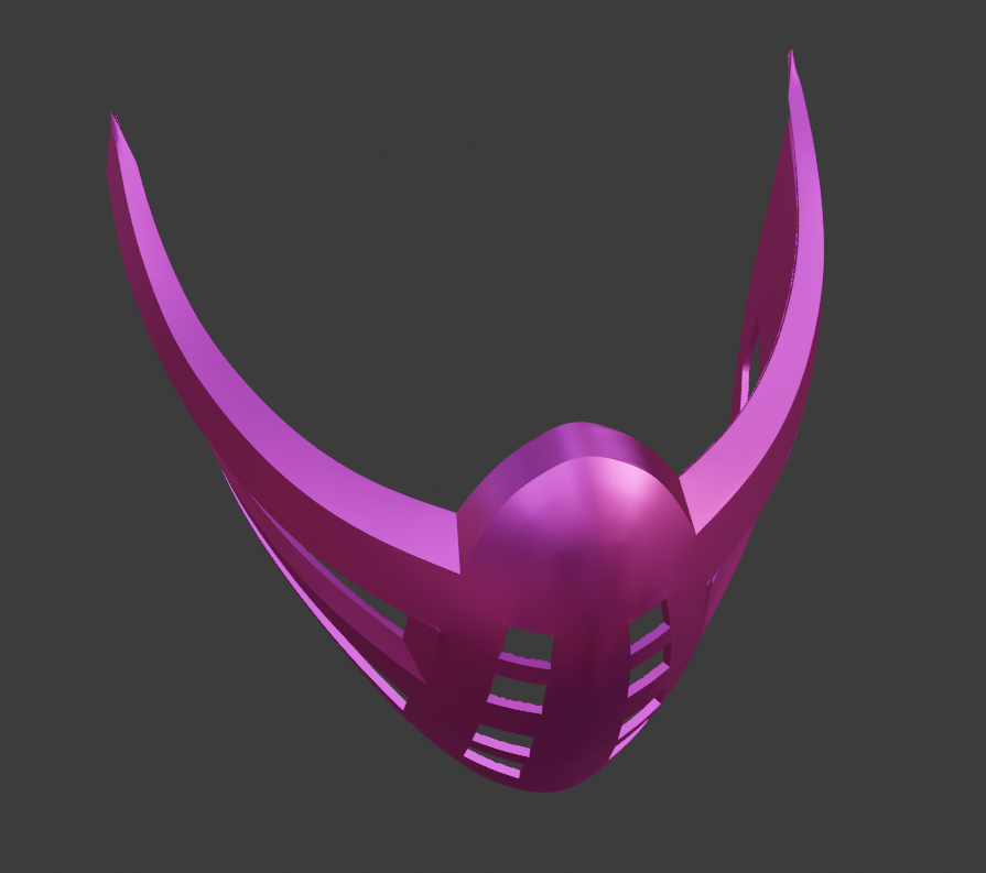 STL file Rain mask from Mortal Kombat 11 - Classic 🌧️ ・3D print model ...