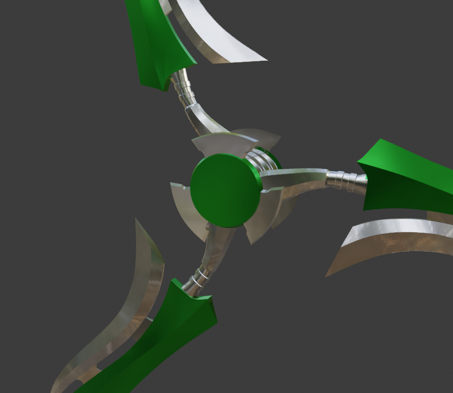 STL file Jade razorang - Glave of Dawn from Mortal Kombat 11 🪒 ・3D ...