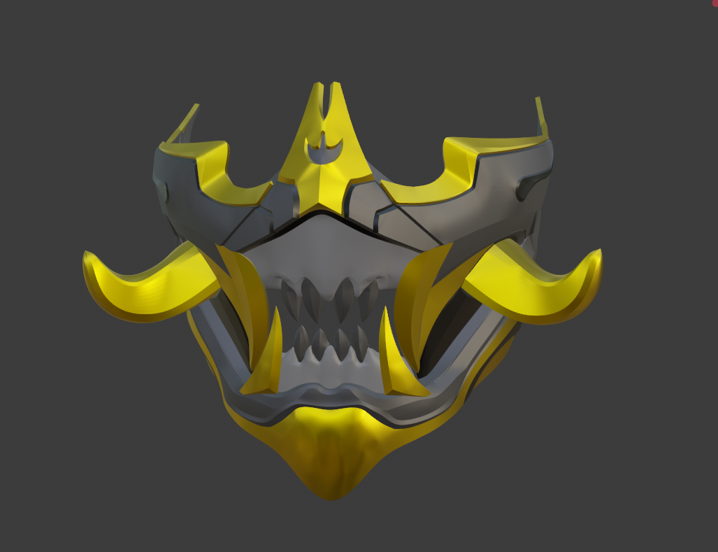 🪖 Frost mask from Mortal Kombat 11 - Polar Lights・ STL File for ・Cults