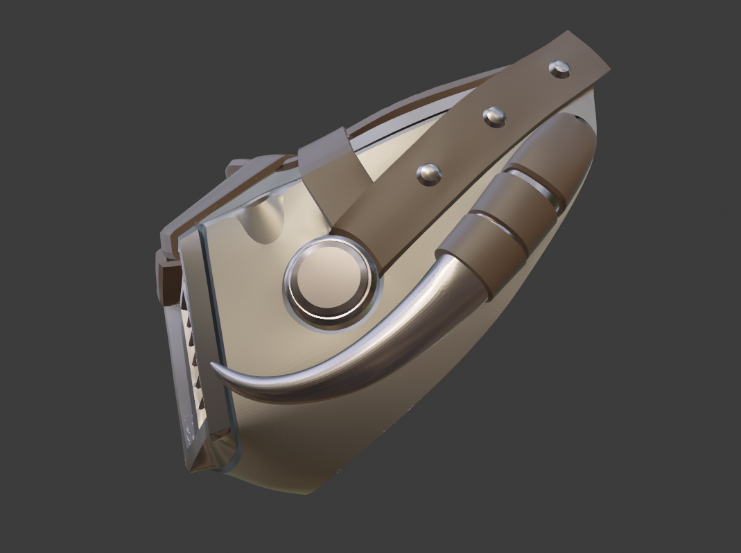 3D file Kabal mask from Mortal Kombat 11 - Kano secret weapon 🔫 ・3D ...