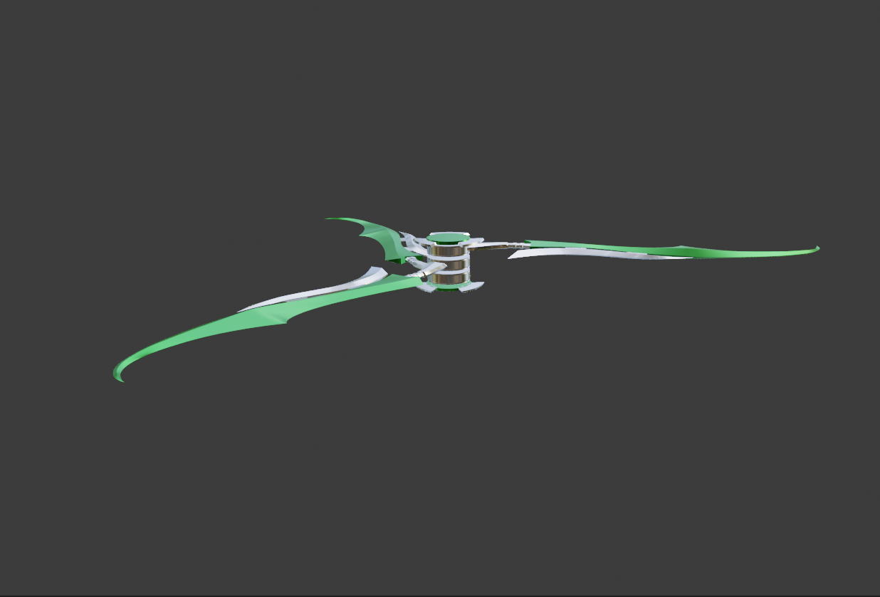 STL file Jade razorang - Glave of Dawn from Mortal Kombat 11 🪒 ・3D ...