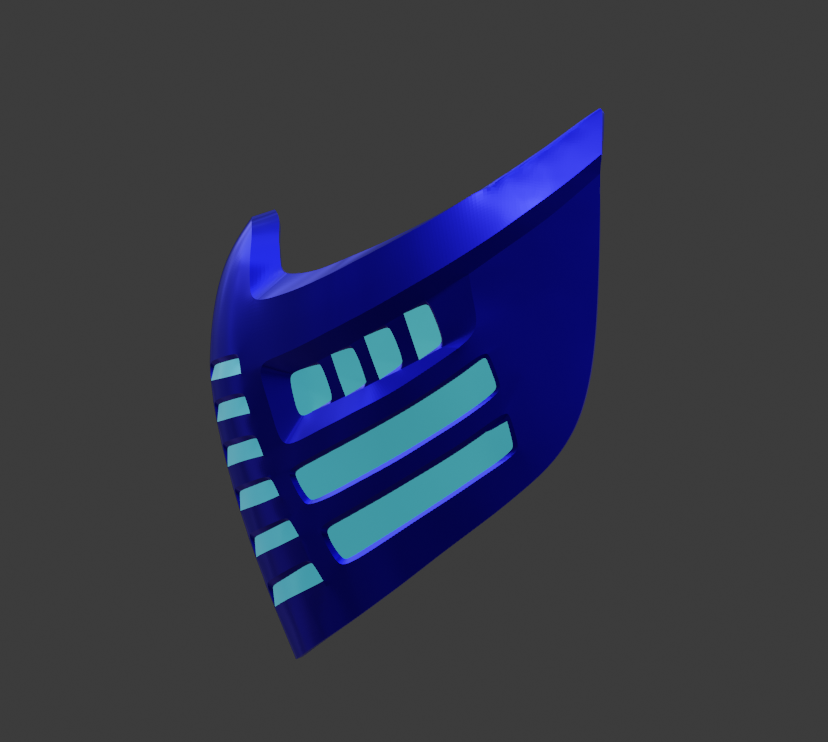 STL file Sub Zero mask from Mortal Kombat 11 - Grand Master of the Lin ...