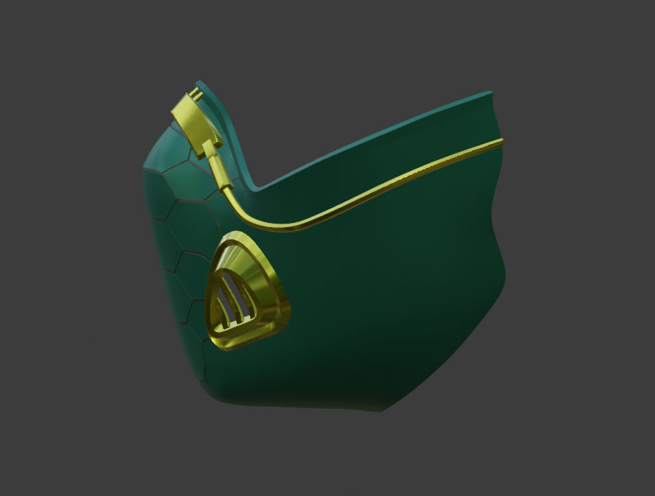 STL file Viper mask 🎲 ・3D printing design to download・Cults