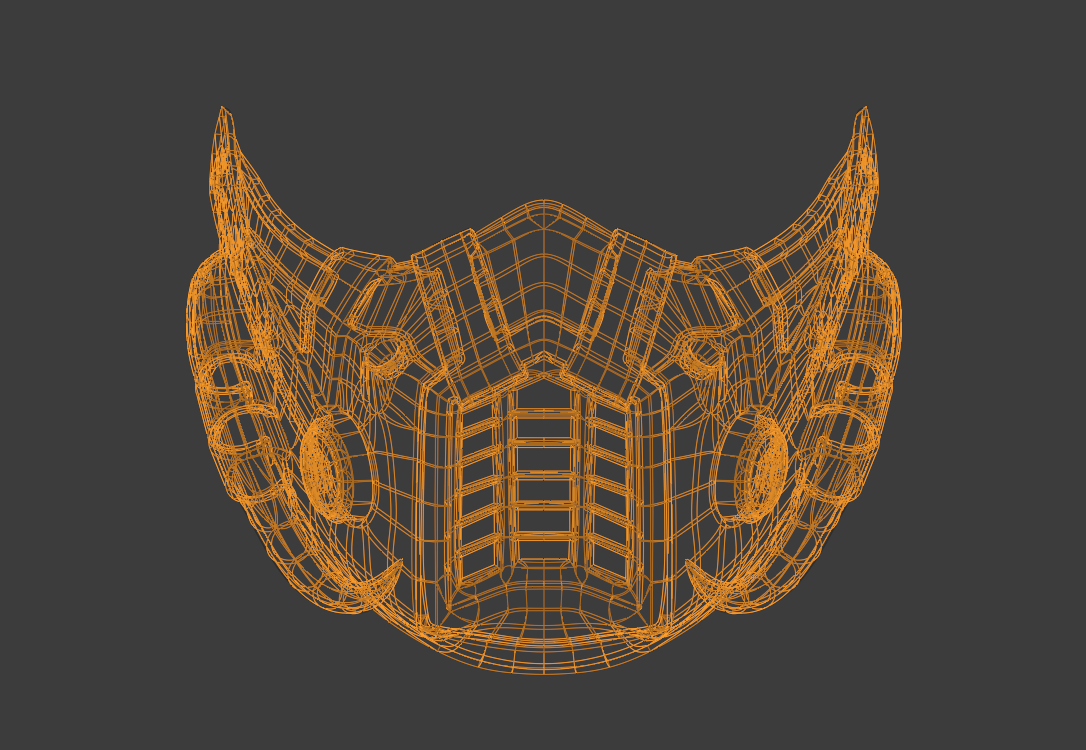 3D file Kabal mask from Mortal Kombat 11 - Kano secret weapon 🔫 ・3D ...