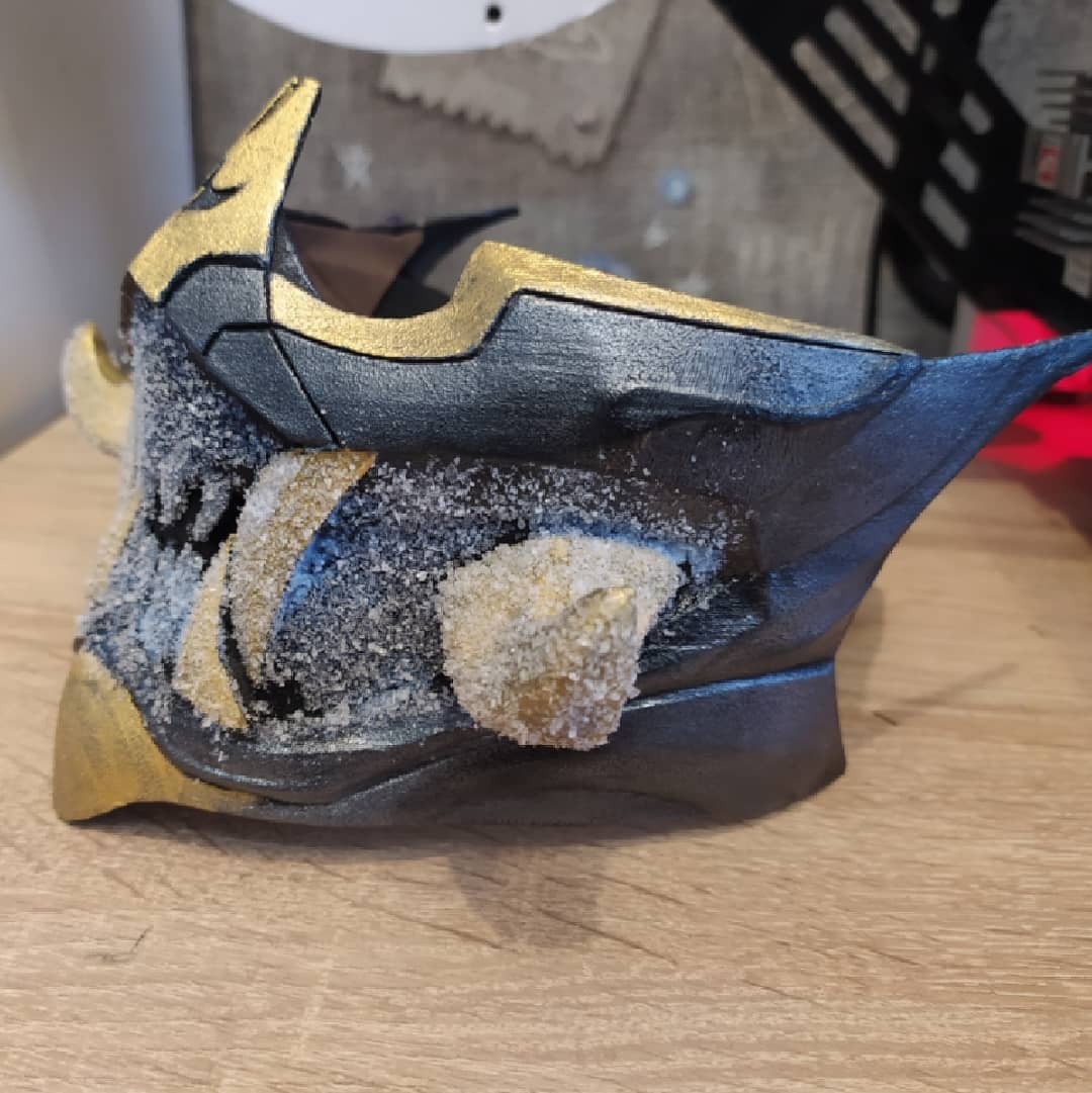 🪖 Frost mask from Mortal Kombat 11 - Polar Lights・ STL File for ・Cults