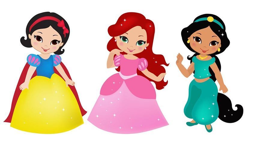 👸 set 19 disney princess cutters・Free STL File for ・Cults