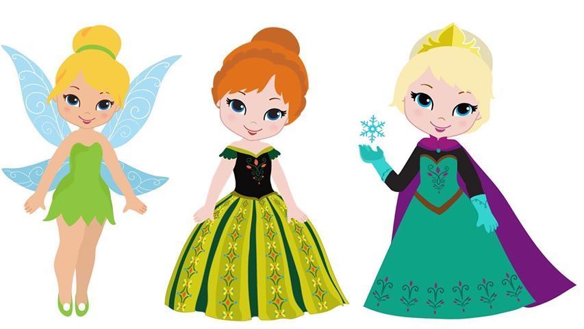 👸 set 19 disney princess cutters・Free STL File for ・Cults