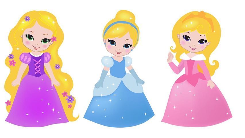 👸 set 19 disney princess cutters・Free STL File for ・Cults