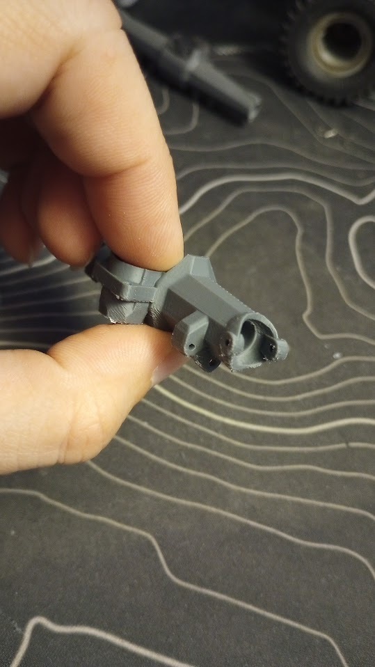 🚁 SCX24 Pentahedron Axle housings・Free 3D File for ・Cults