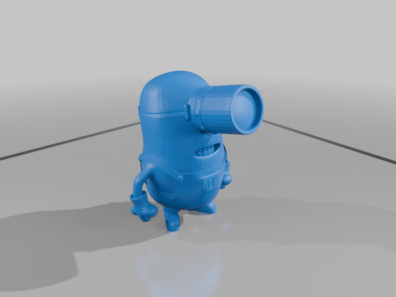 Archivo 3D gratis Mega Minion Mel Laser vision Despicable Me 4 👹 ...