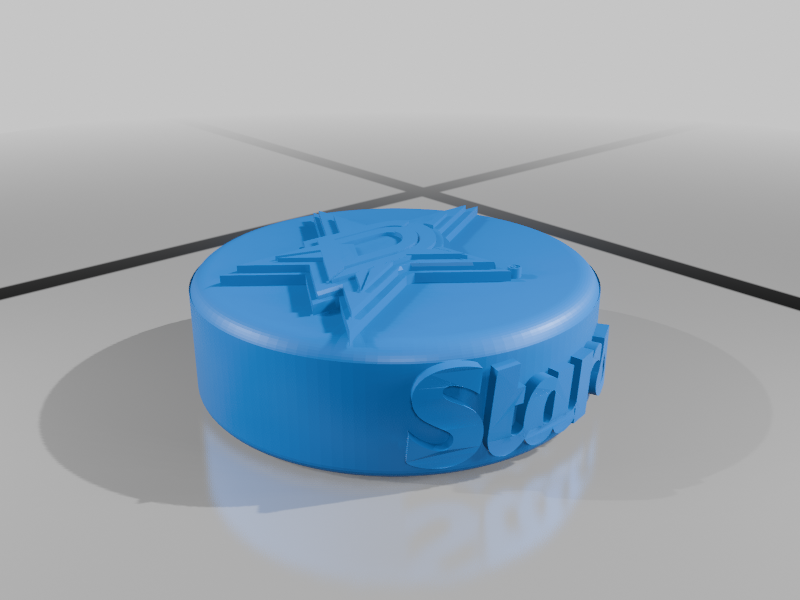 🌃 Dallas Stars Hockey Puck・Free 3D File for ・Cults