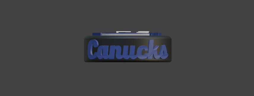 Free 3D file Vancouver Canucks Hockey Puck 🏒 ・Model to download and 3D ...