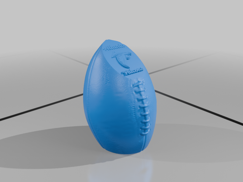 Free 3D file Atlanta Falcons displayable football 🏈 ・3D printer design ...