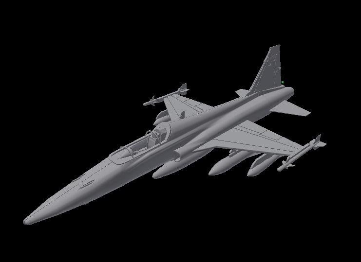 🐅 Northrop F-5 Tiger・ STL File for ・Cults