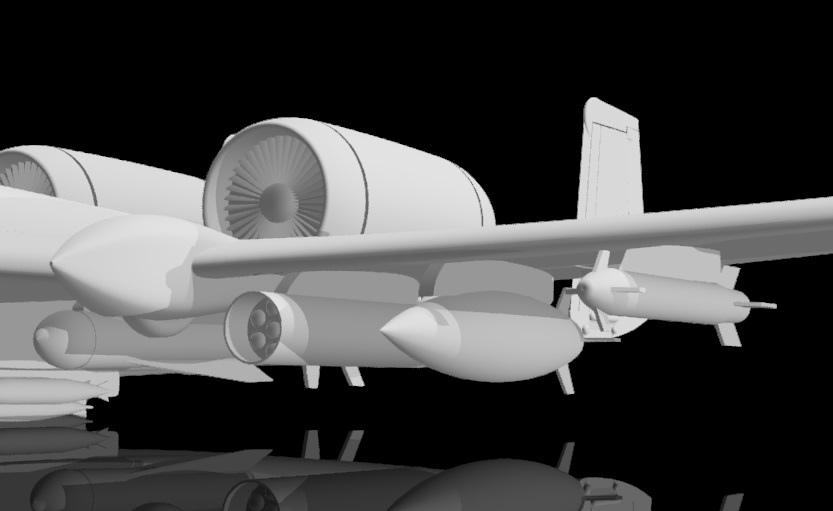 STL file A-10 Aircraft ️ ・3D printer model to download・Cults