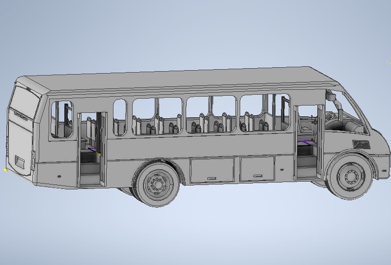Archivo 3D Microbus urbano 🚌 ・Diseño de impresión en 3D para descargar ...