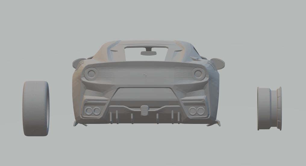 STL file ferrari f12 🚗 ・3D print model to download・Cults