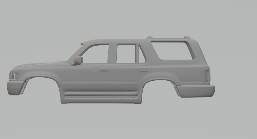 Archivo STL toyota 4runner mk2 1992 🚗・Objeto para impresora 3D para ...