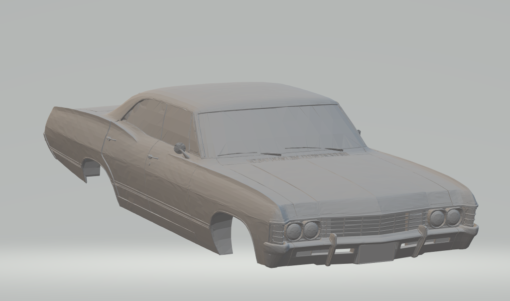 🚗 Impala sedan 67・ STL File for ・Cults