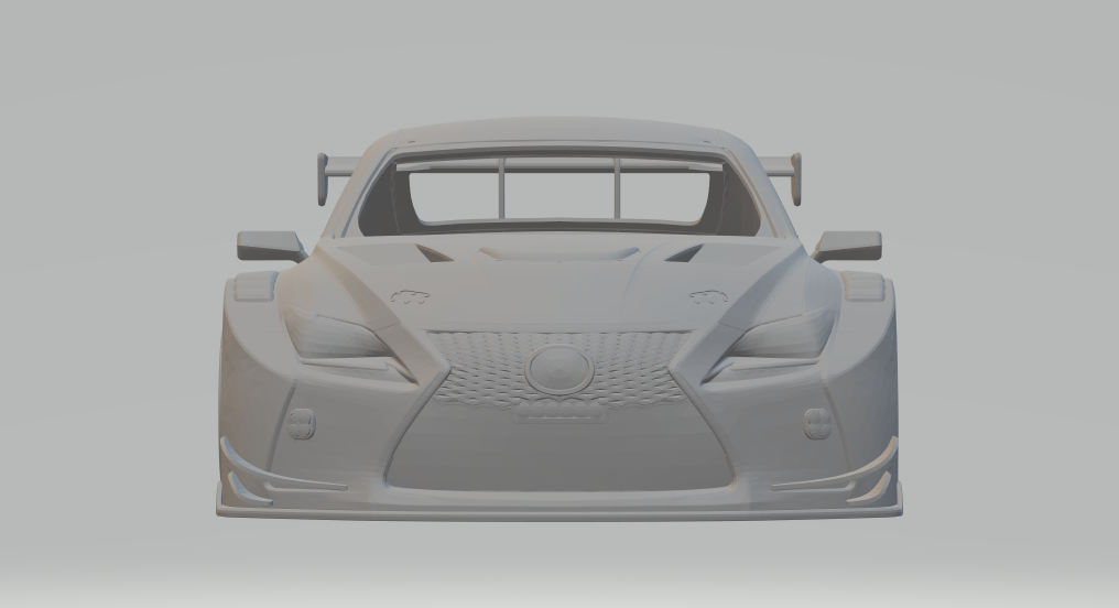 STL file lexus rcf gt3 🚗 ・3D printable model to download・Cults