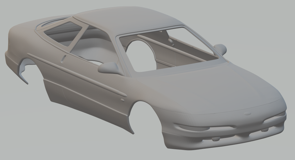 STL file Ford Probe 🚙 ・3D printer model to download・Cults
