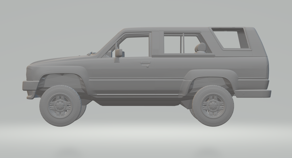 🚗 Toyota 4Runner 1986・ STL File for ・Cults