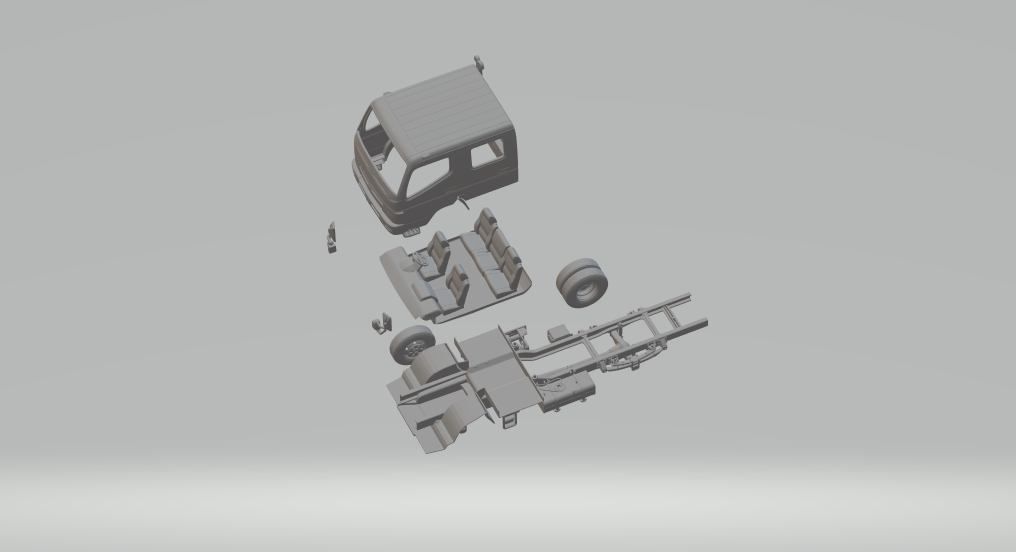 STL file Mitsubishi Fuso Canter (Mk8) 🚗 ・Model to download and 3D print ...