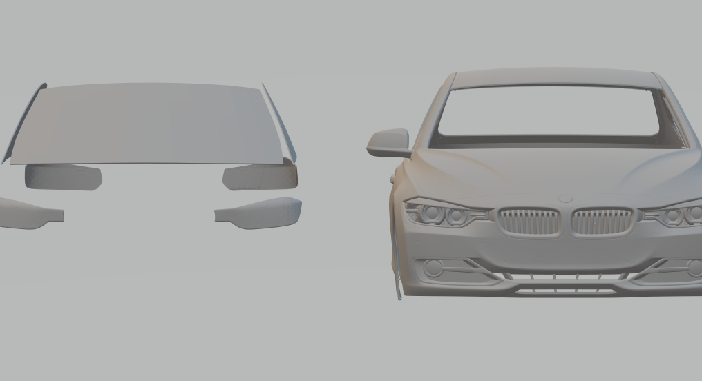 STL file bmw series 3 f30 🚗 ・3D printable model to download・Cults