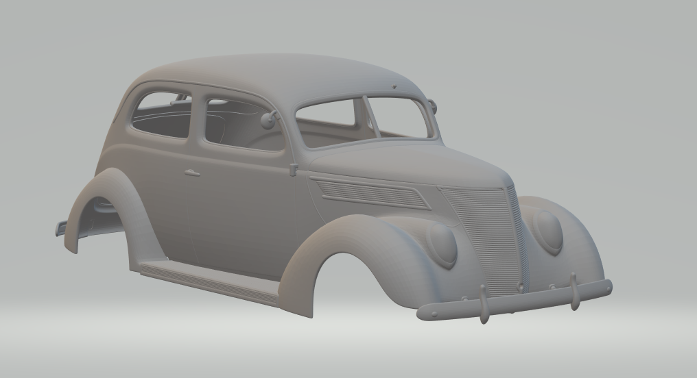 🚙 ford model 78 sedan tudor 37・ STL File for ・Cults