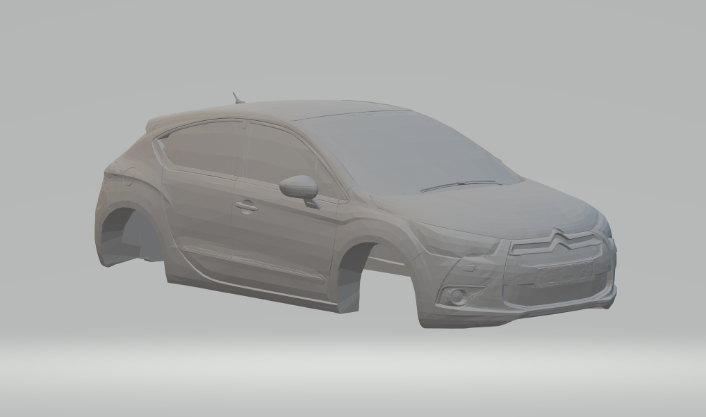 STL file Citroen ds4 🚗 ・3D printer model to download・Cults