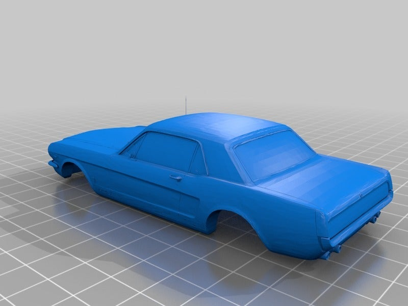 免费 STL 文件 ford mustang 🚙 ・可下载模板和 3D 打印・Cults