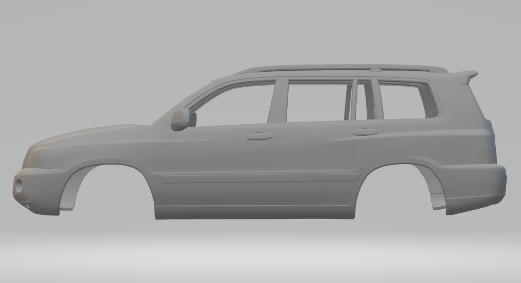 🚗 Toyota highlander 2003・ STL File for ・Cults
