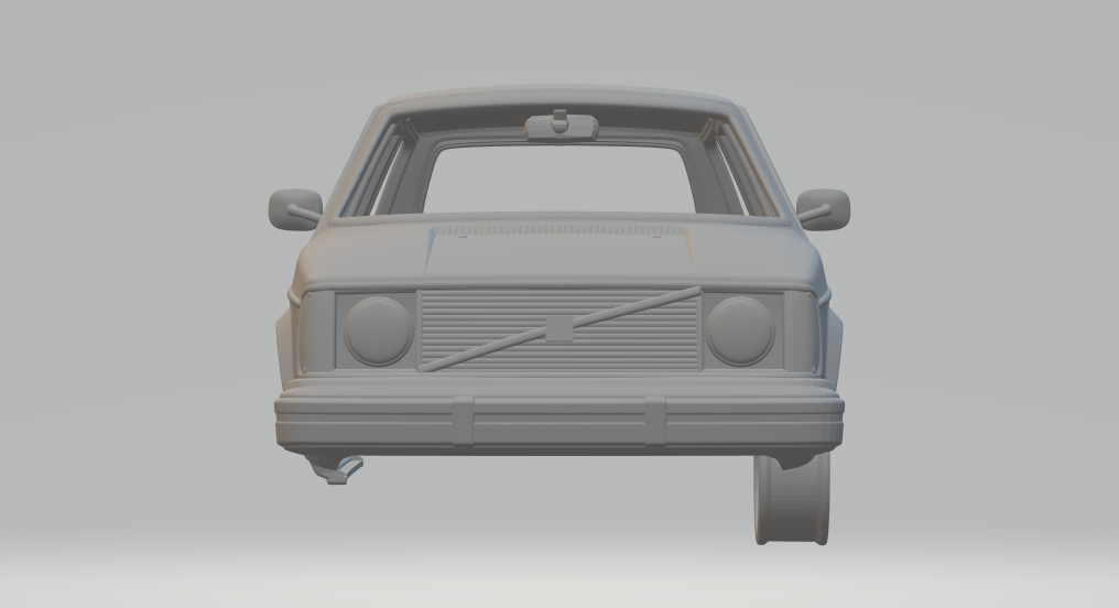 STL file Volvo 245 wagon 🚗 ・3D printing model to download・Cults