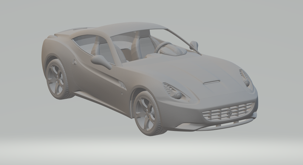 STL file Ferrari california 2019 🚗 ・3D printer model to download・Cults