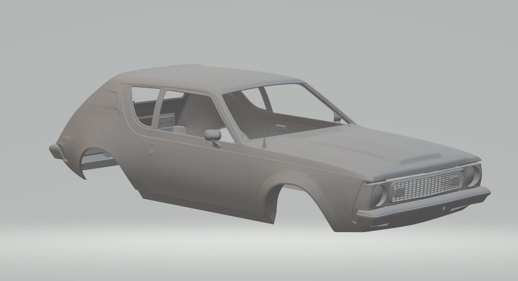 🚗 AMC Gremlin・ STL File for 3D printing・Cults