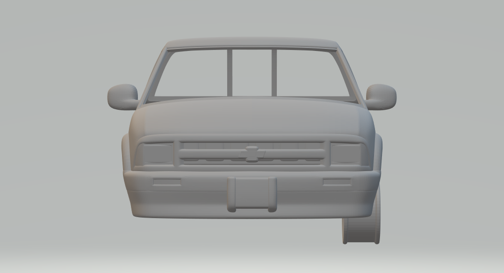 STL file Chevrolet S10 LongBed 94 🚙 ・Model to download and 3D print・Cults