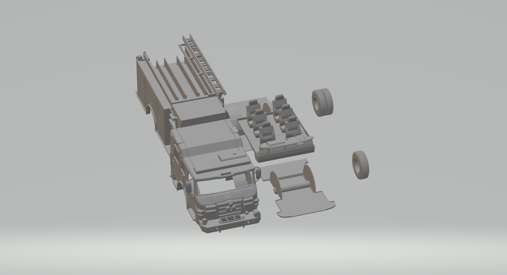 🔥 Pierce Vienna Pumpe Fire Truck E402 2014・ STL File for 3D printing・Cults