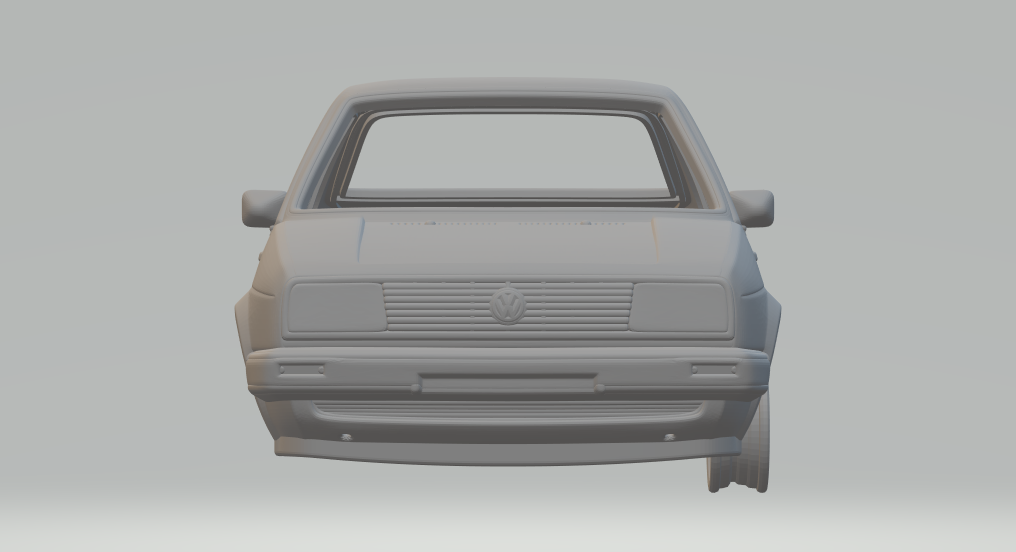 STL file Volkswagen Jetta (Mk2) 84 🚗 ・3D print model to download・Cults