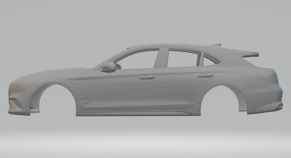 Archivo STL Genesis G70 Shooting Brake 2021 🧸 ・Objeto para impresora 3D ...