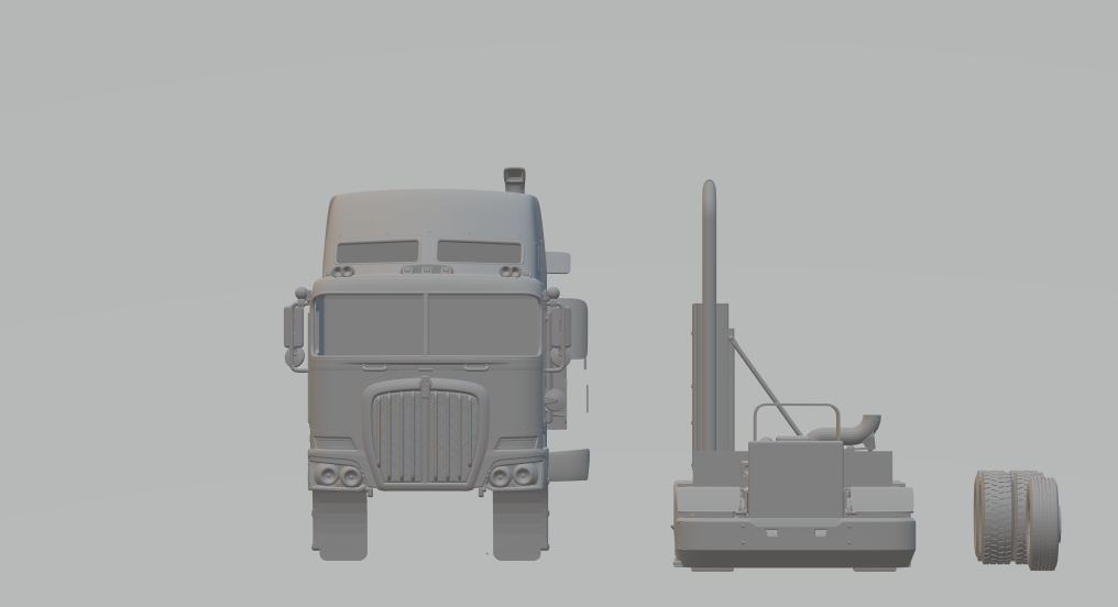 🚜 Kenworth K200 Tractor Truck 2010・ STL File for 3D printing・Cults