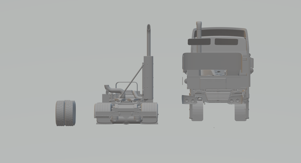 🚜 Kenworth K200 Tractor Truck 2010・ STL File for 3D printing・Cults