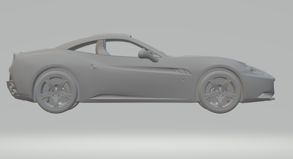STL file Ferrari california 2019 🚗 ・3D printer model to download・Cults