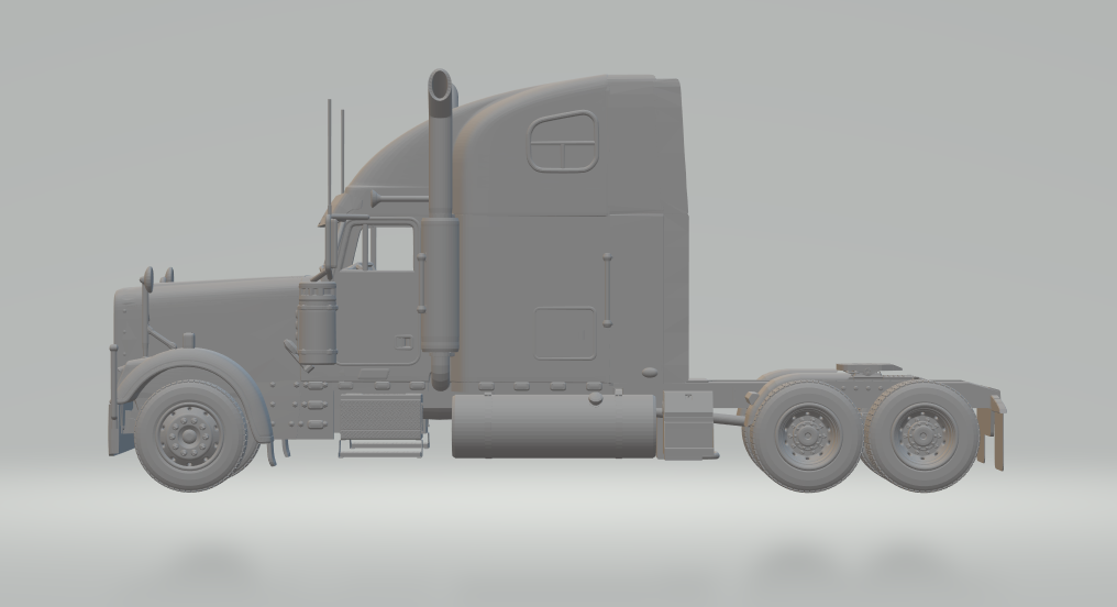 STL file freightliner classic xl 🚚 ・3D printing model to download・Cults