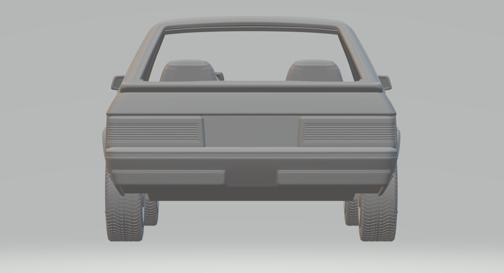 🚗 Dodge Charger L Body 87・ STL File for 3D printing・Cults