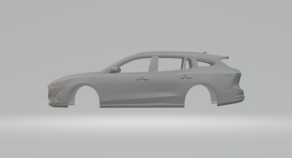 STL file ford focus wagon 🚙 ・Model to download and 3D print・Cults